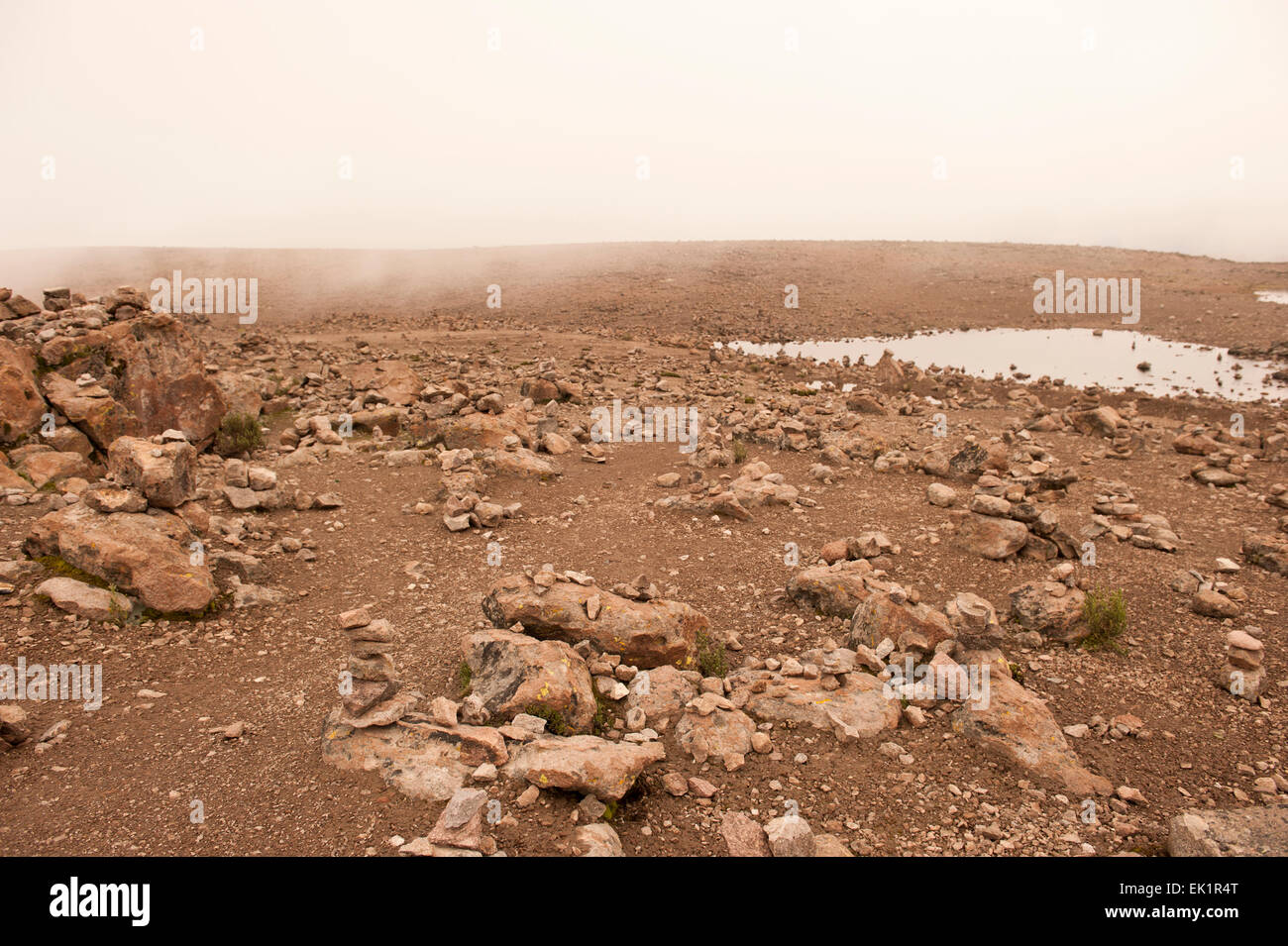 High Altitude in Peru Stock Photo - Alamy