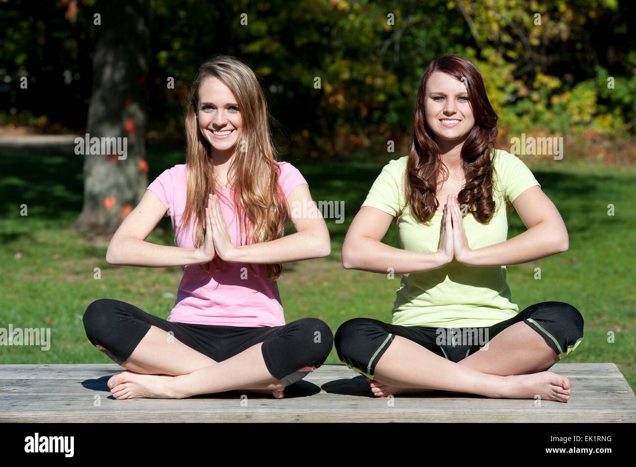 Dhyana Yoga Pose Stock Photo - Alamy