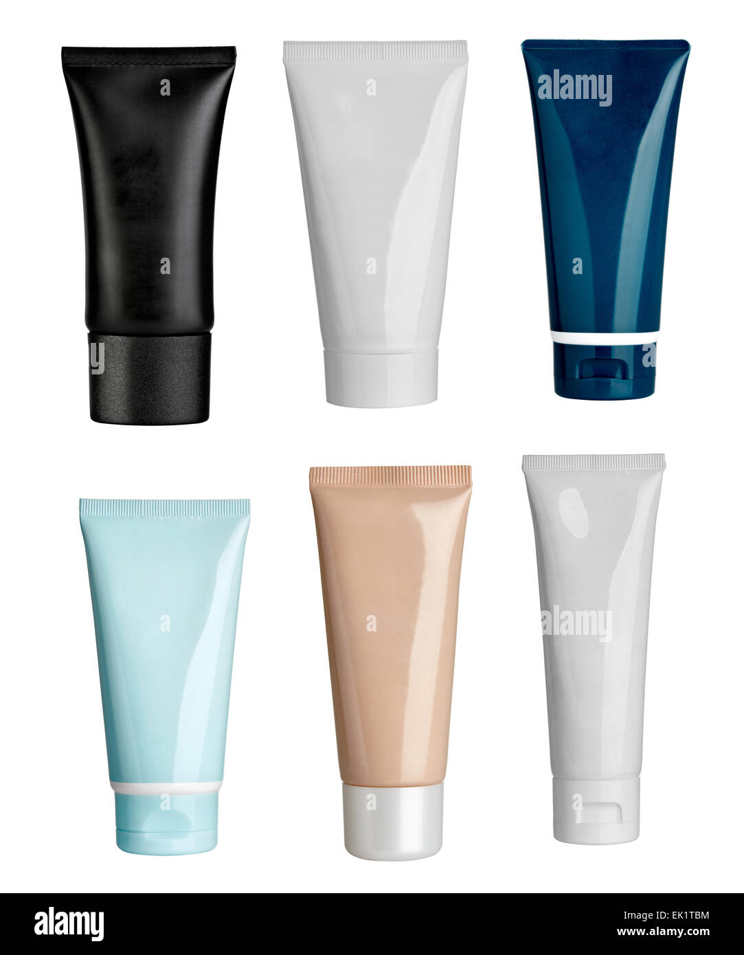 beauty cream jar, tube and container Stock Photo - Alamy