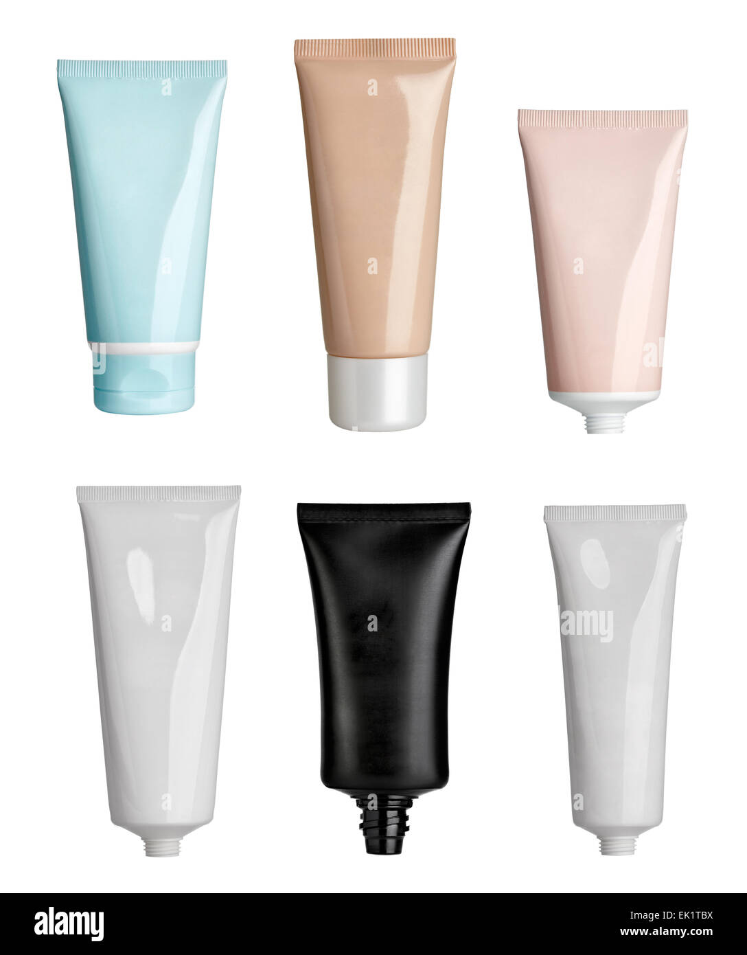 beauty cream and powder Stock Photo - Alamy