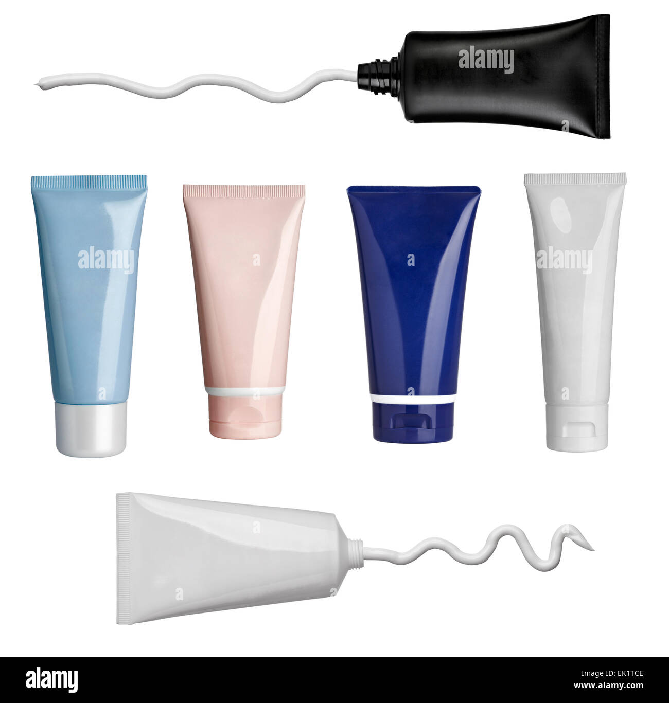 beauty cream and powder Stock Photo - Alamy