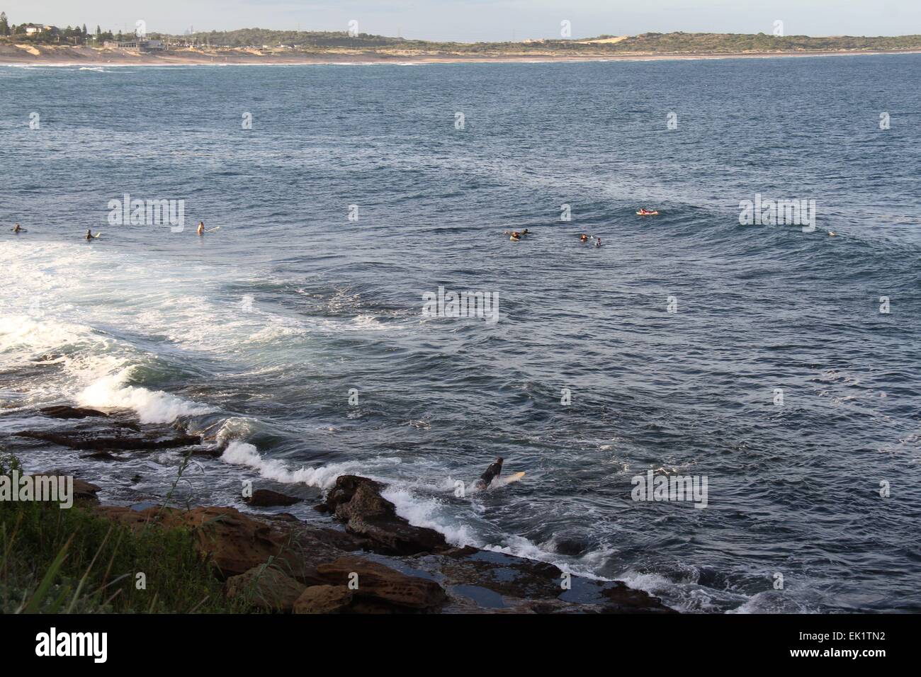 The southern end of Cronulla just before sunset Stock Photo - Alamy