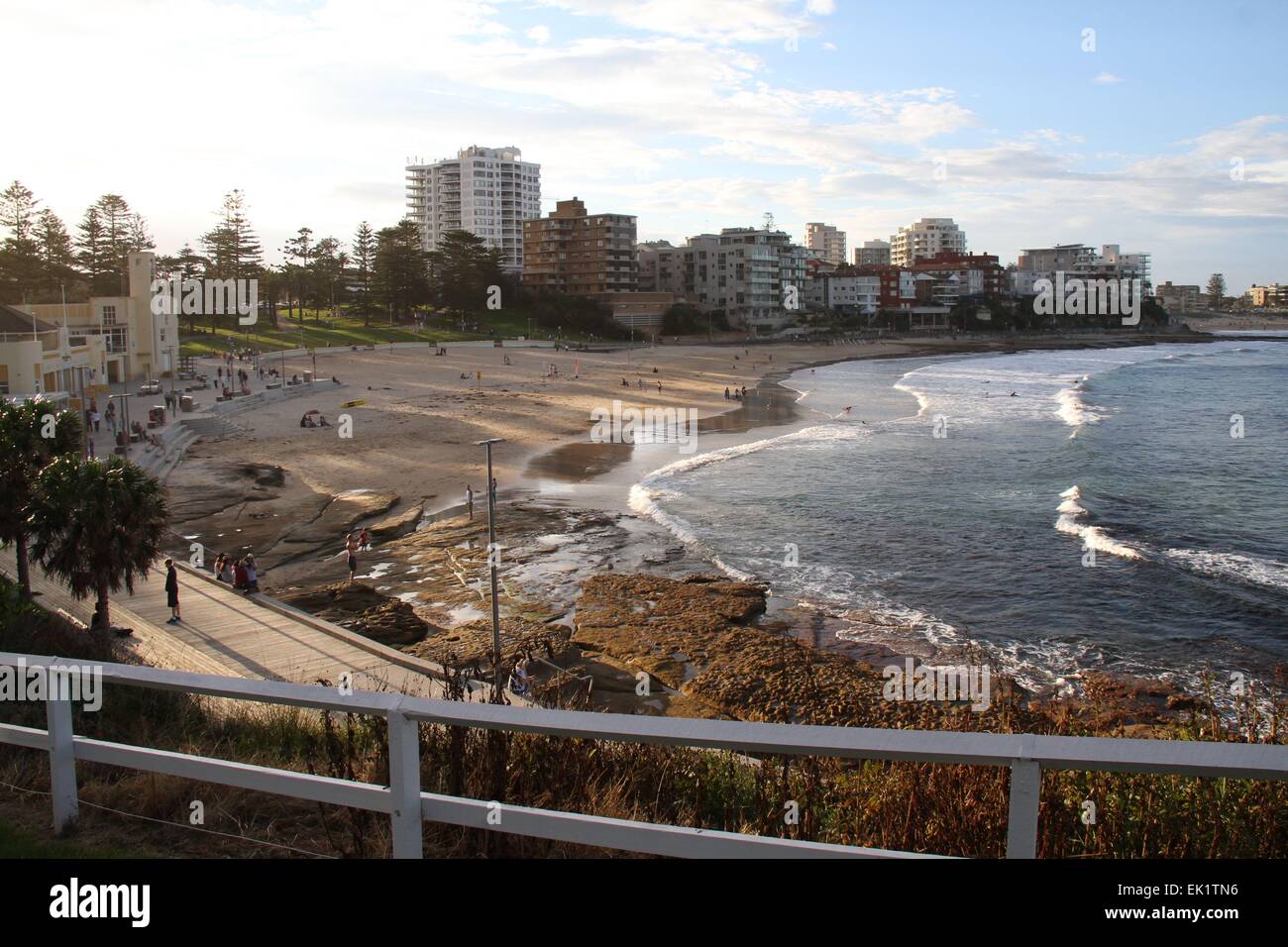 Cronulla Beach at sunset Stock Photo - Alamy