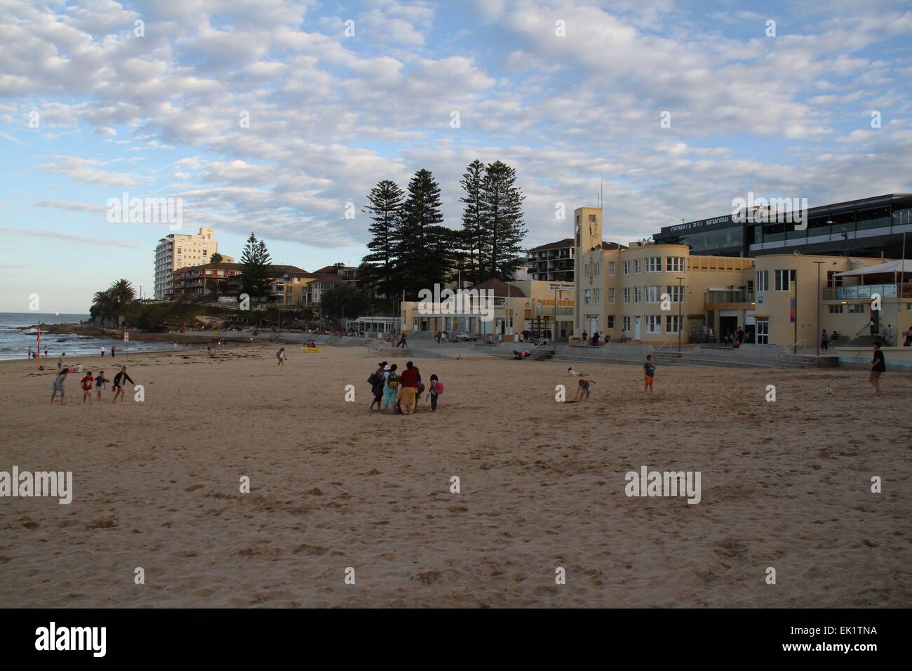 Cronulla Beach at sunset Stock Photo - Alamy