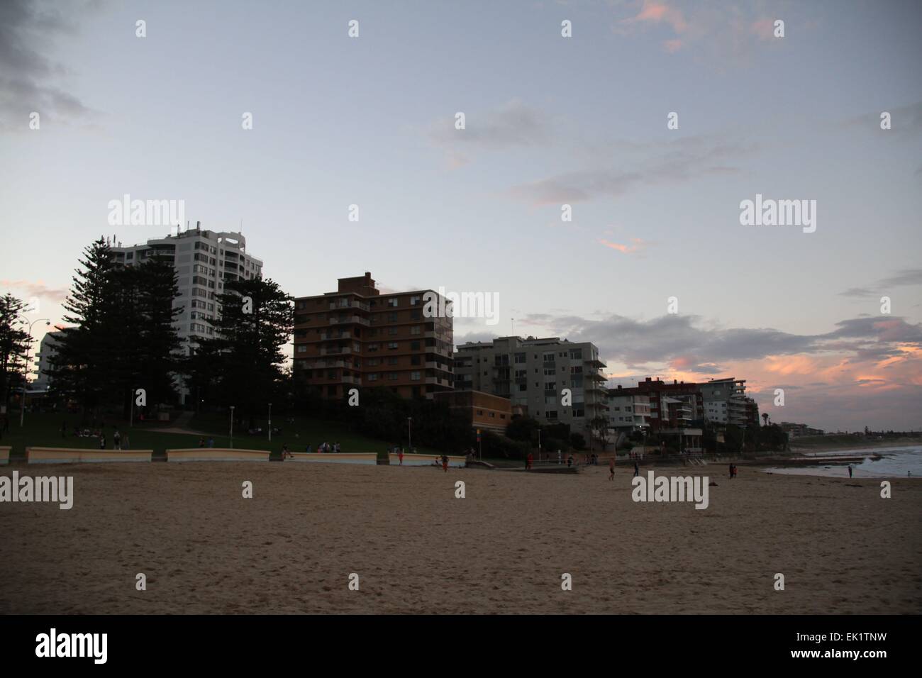 Cronulla Beach at sunset Stock Photo - Alamy