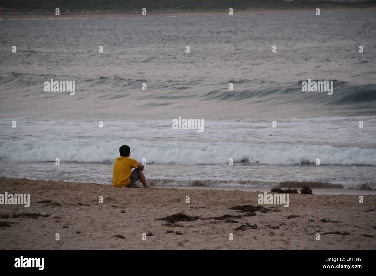 Cronulla Beach at sunset Stock Photo - Alamy