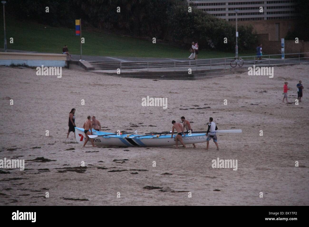 Cronulla Beach at sunset Stock Photo - Alamy