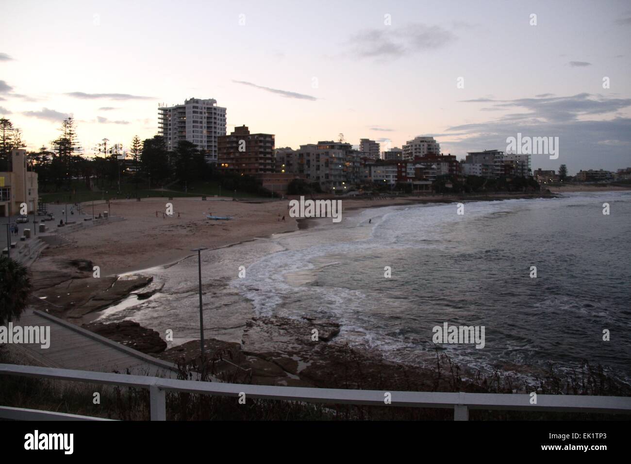 Cronulla Beach at sunset Stock Photo - Alamy