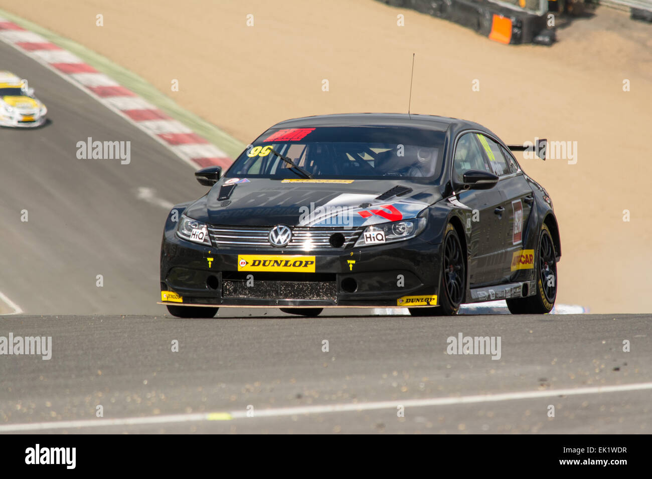 Brands Hatch, Fawkham, Longfield, UK. 5th April, 2015. Jason Plato and ...