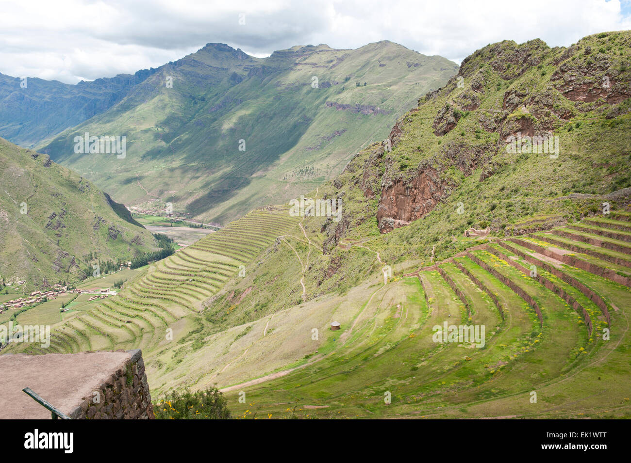 Village farming landscape hi-res stock photography and images - Alamy