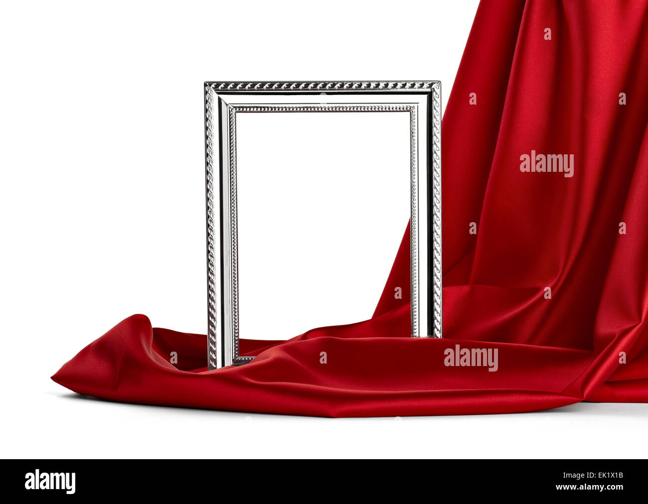 frame and silk cloth Stock Photo - Alamy