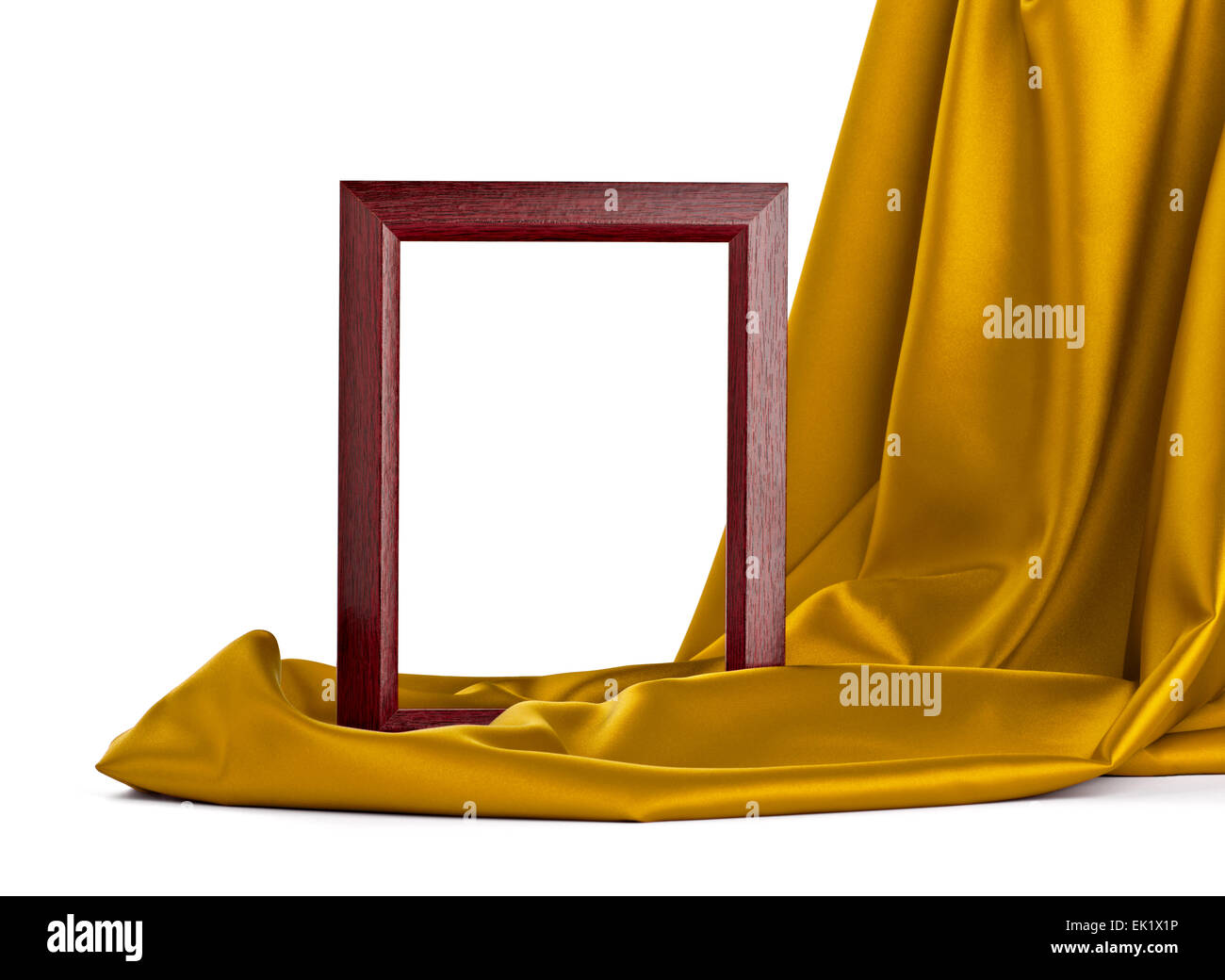frame and silk cloth Stock Photo - Alamy