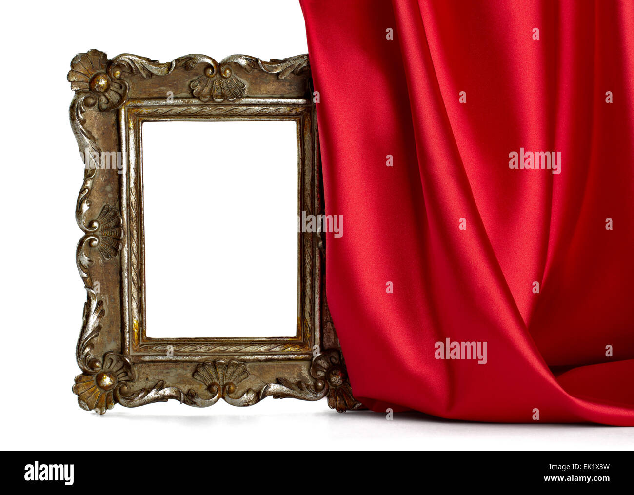 frame and silk cloth Stock Photo - Alamy