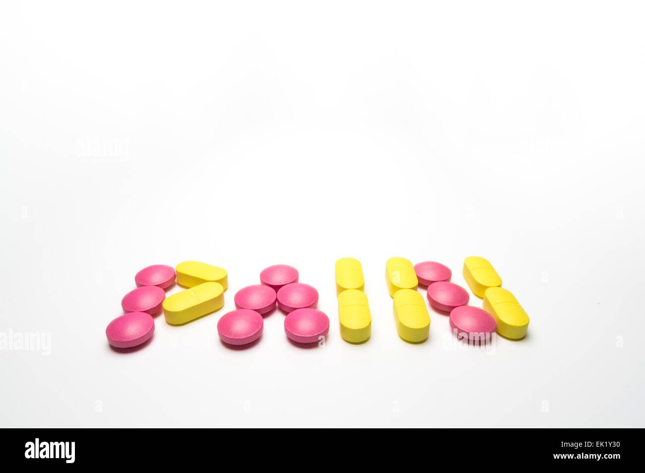Drugs and pills on display Stock Photo - Alamy