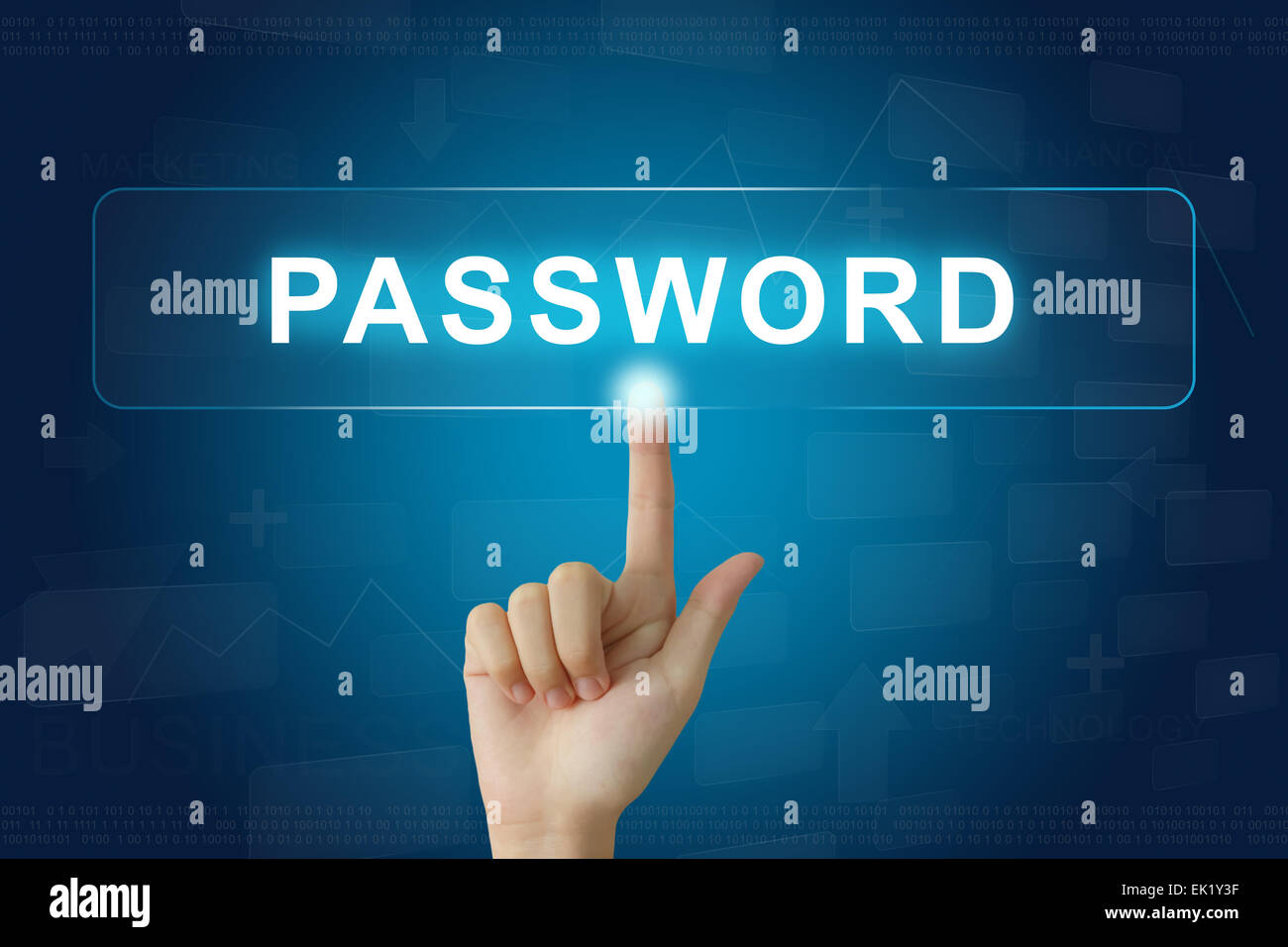 Password button hi-res stock photography and images - Alamy