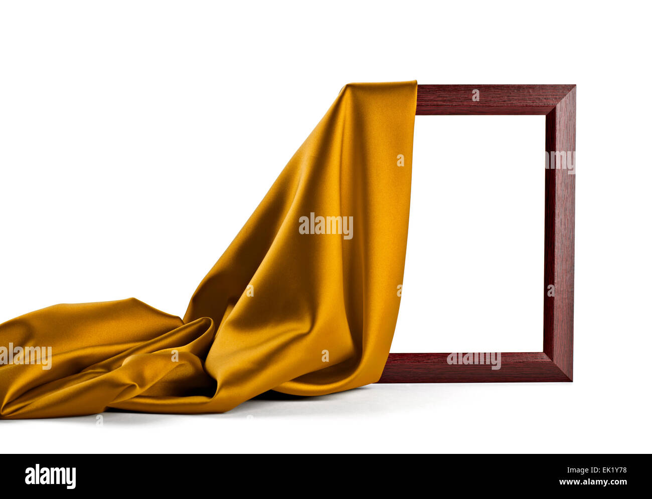 frame and silk cloth Stock Photo - Alamy