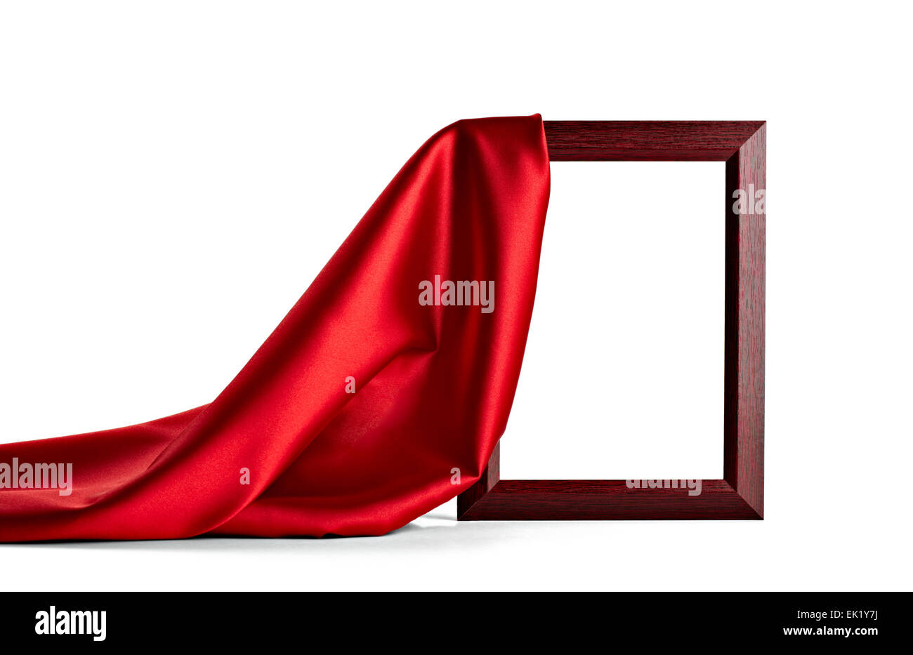 frame and silk cloth Stock Photo - Alamy