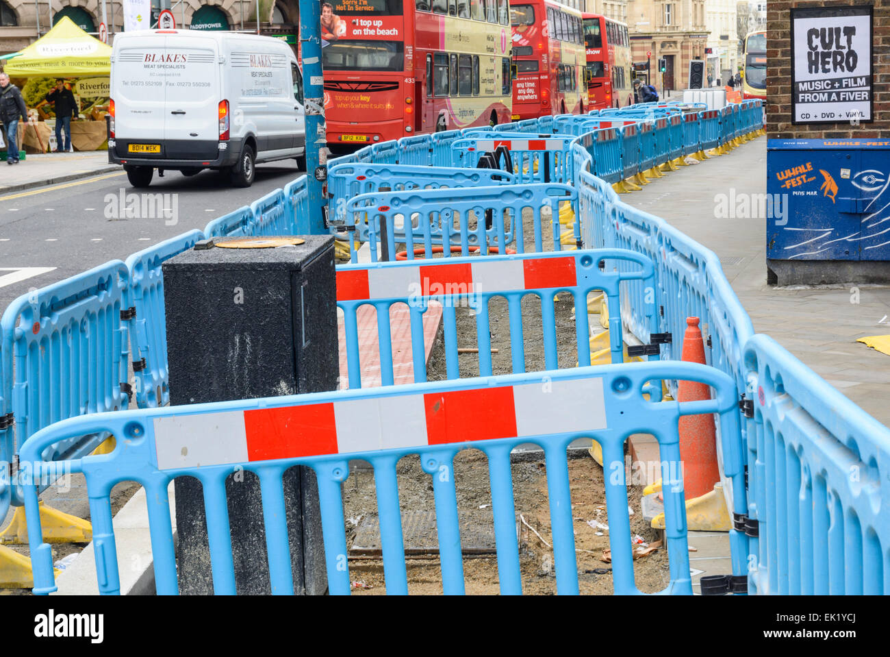 Pavement Barriers High Resolution Stock Photography and Images - Alamy