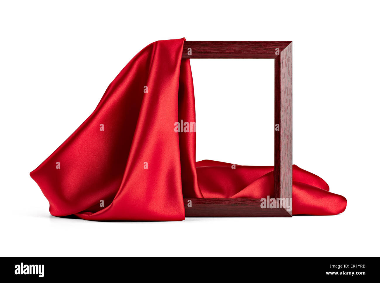 frame and silk cloth Stock Photo - Alamy