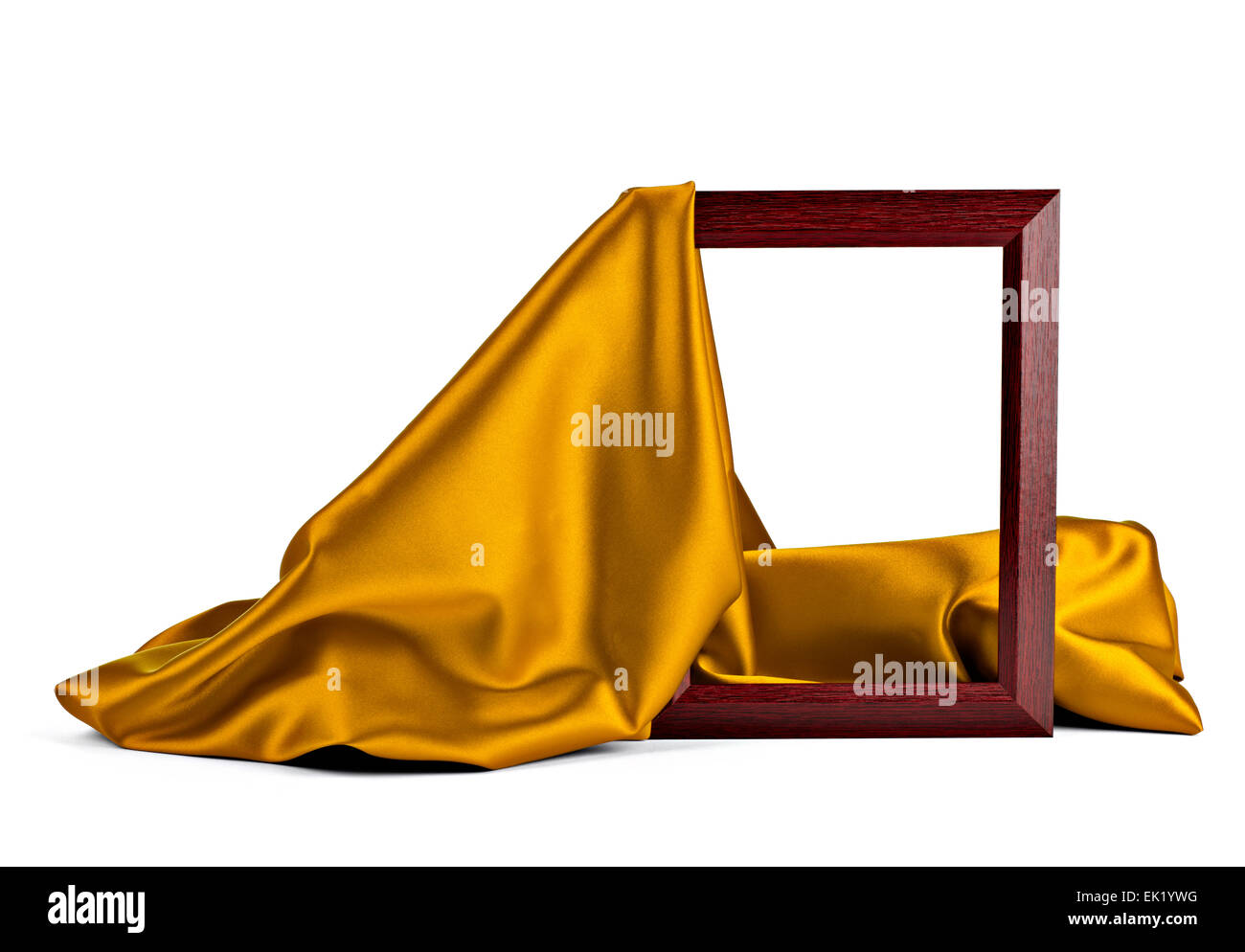 frame and silk cloth Stock Photo - Alamy