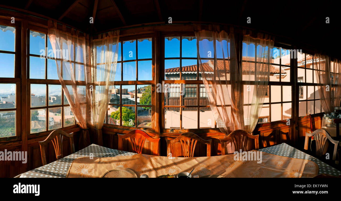 Spain Canary islands Tenerife Vilaflor hotel interior Stock Photo - Alamy
