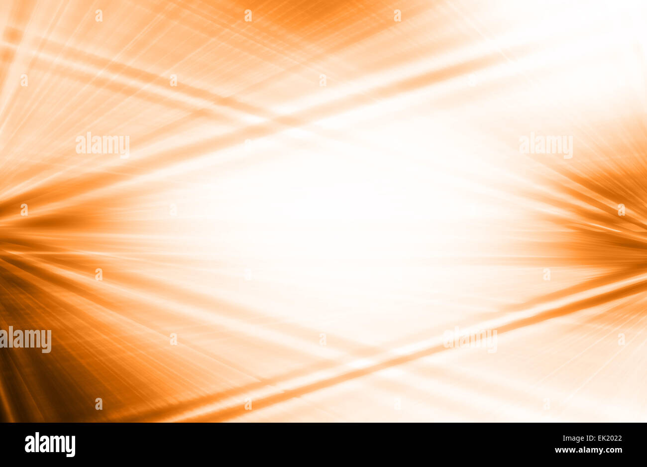 abstract orange color background with motion ray technology Stock Photo ...