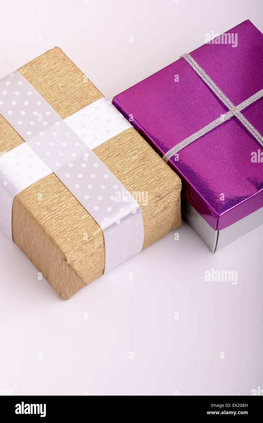 gift box set Stock Photo - Alamy