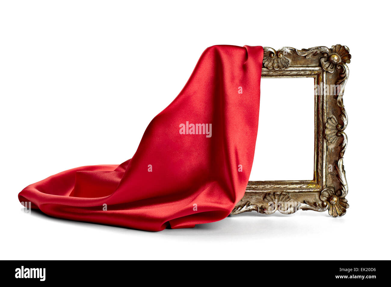 frame and silk cloth Stock Photo - Alamy