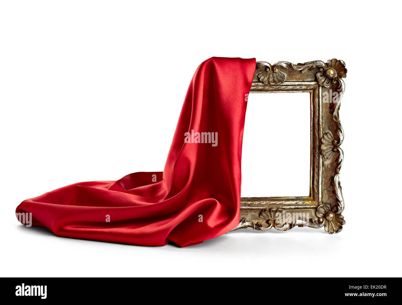 frame and silk cloth Stock Photo - Alamy