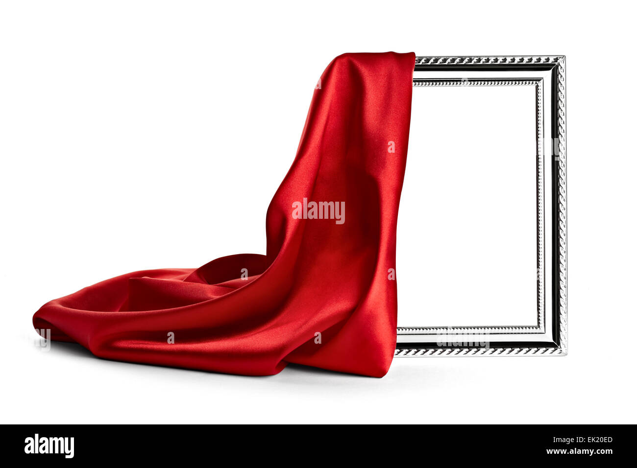 frame and silk cloth Stock Photo - Alamy