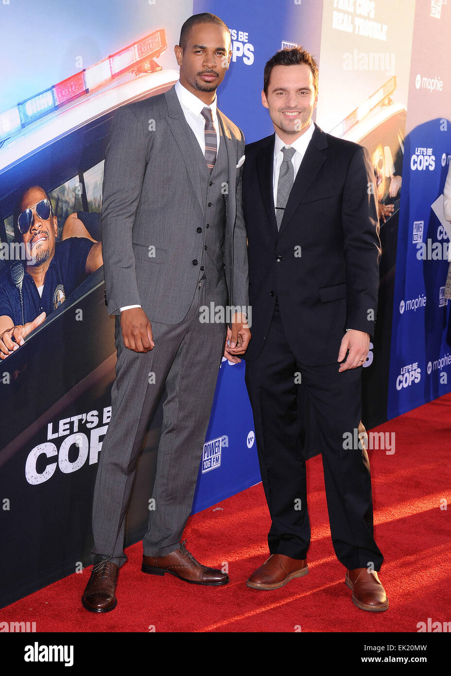 The 'Let's Be Cops' Los Angeles Premiere held at the ArcLight Hollywood ...
