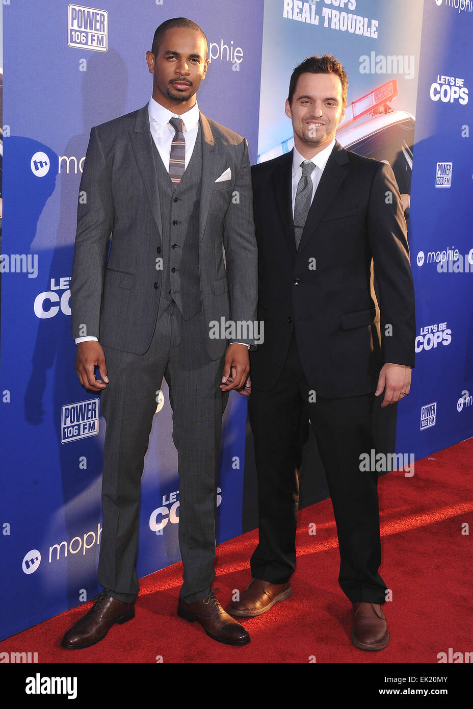 The 'Let's Be Cops' Los Angeles Premiere held at the ArcLight Hollywood ...