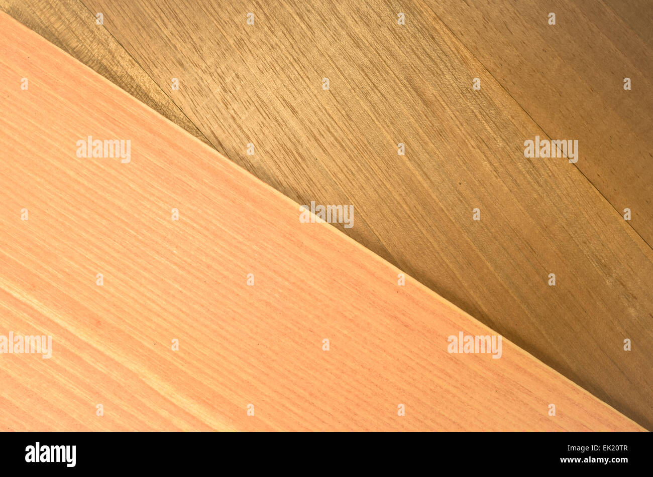 pastel tone and natural walnut wood panel veneer close up Stock Photo ...