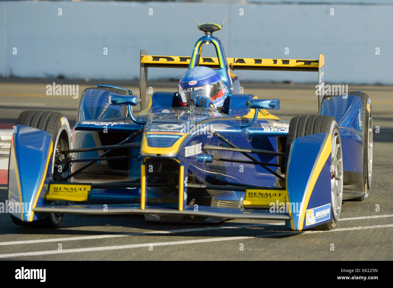 Long Beach, CA, USA. 4th Apr, 2015. Nicolas Prost at the Formula E race ...