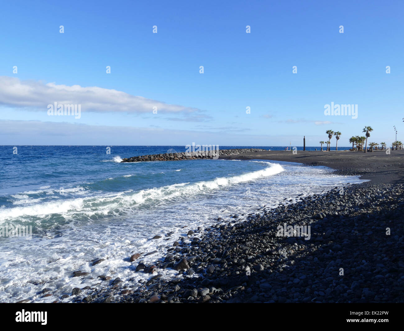 South Coast Beach Tenerife island Canary islands Spain Stock Photo - Alamy