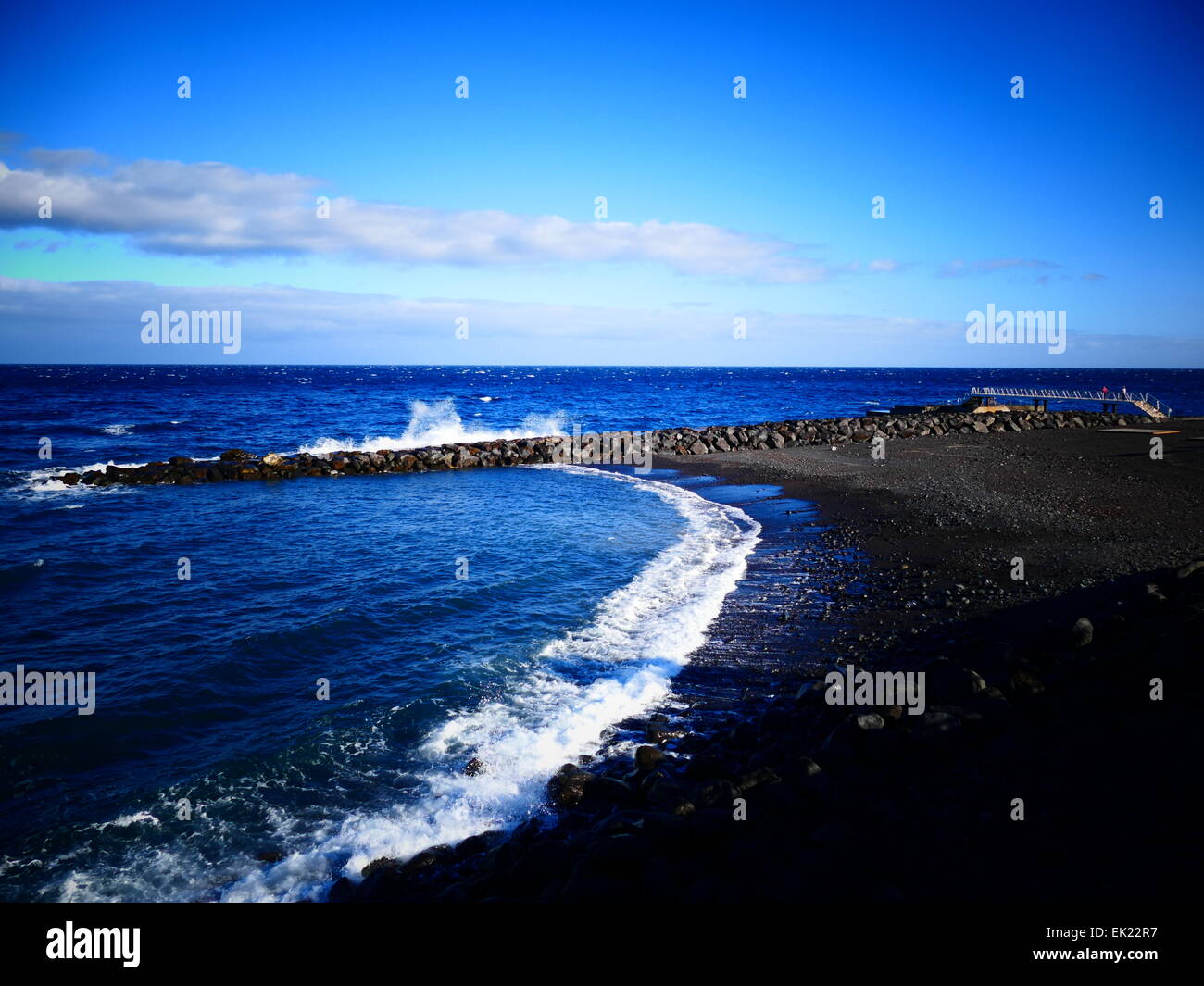 South Coast Beach Tenerife island Canary islands Spain Stock Photo - Alamy
