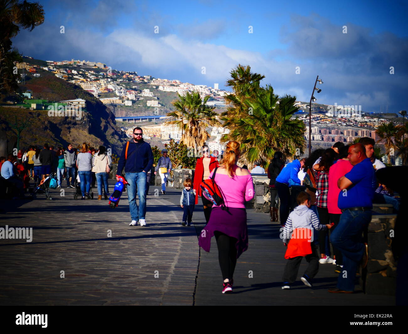 South Coast Beach Tenerife island Canary islands Spain Stock Photo - Alamy