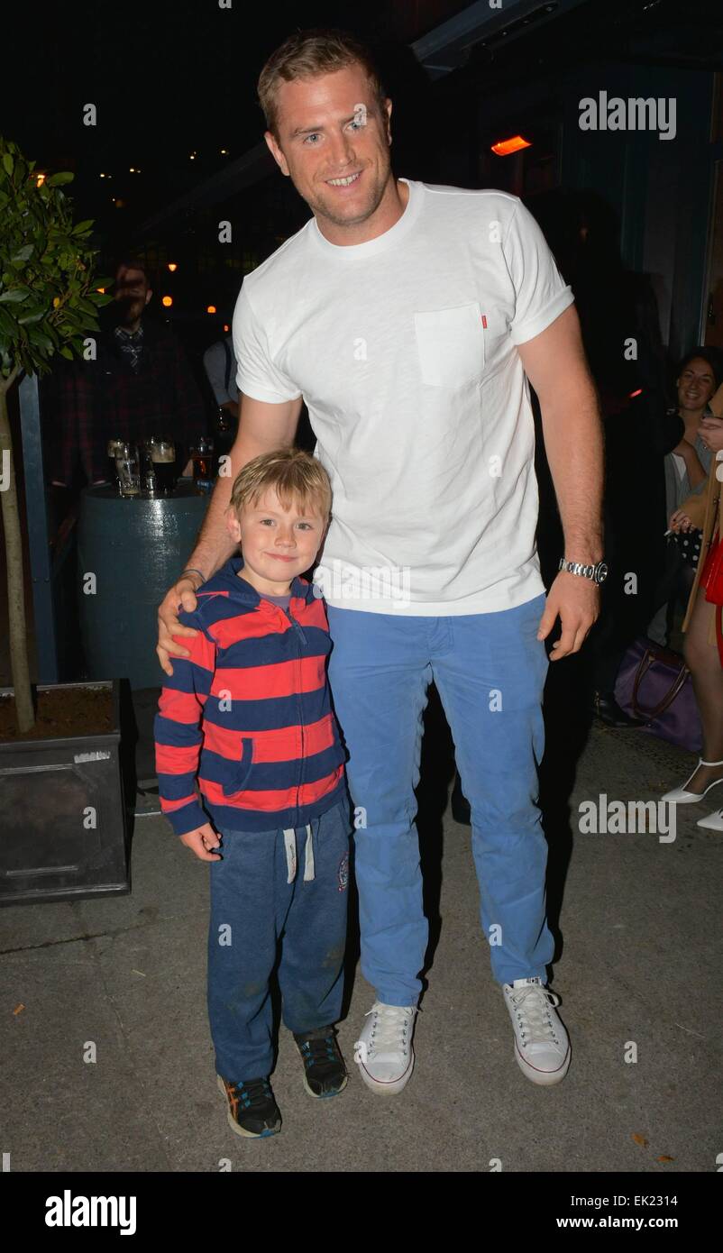 Leinster Rugby players Jamie Heaslip, brothers Rob and Dave Kearney ...