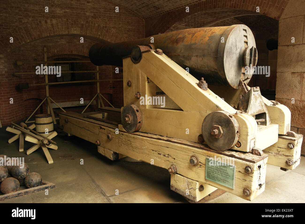 19th century coastal artillery fort hi-res stock photography and images - Alamy