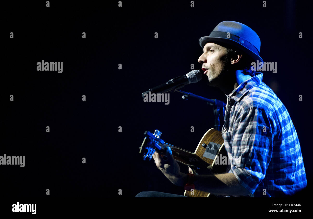 American singer Jason Mraz performs an acoustic concert for a sold out ...