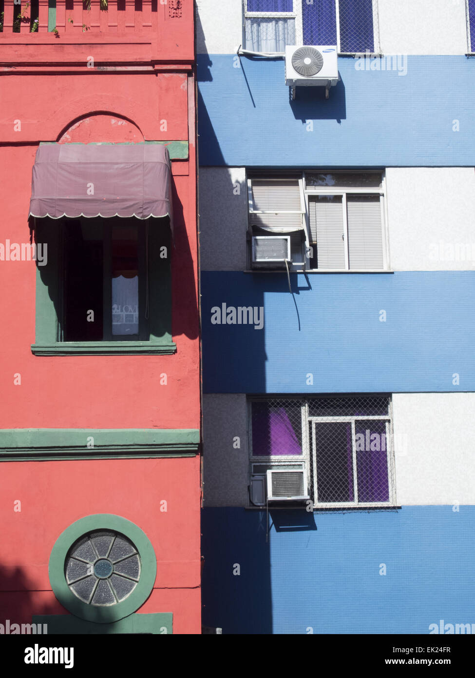 Rio De Janeiro, Brazil. 9th June, 2014. Apartment building at Rio De ...