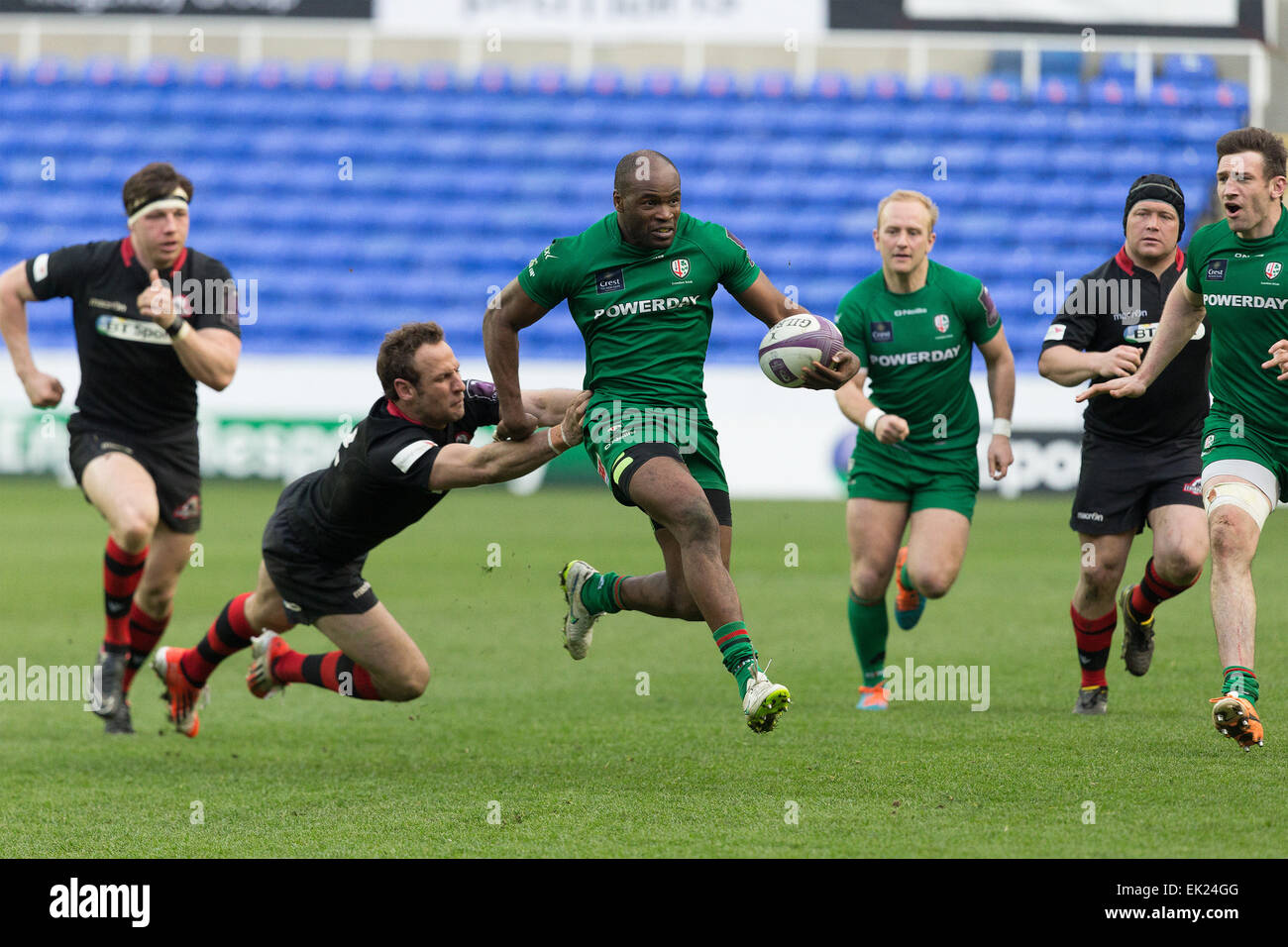 Reading, UK. 05th Apr, 2015. European Rugby Champions Cup Quarter Final ...