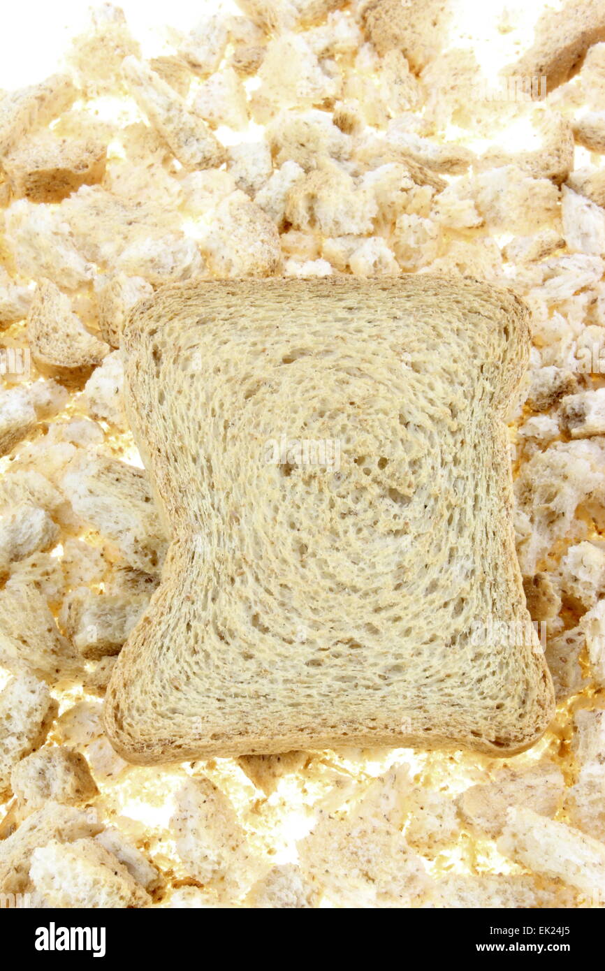 Background of biscuits crisp white background Stock Photo - Alamy