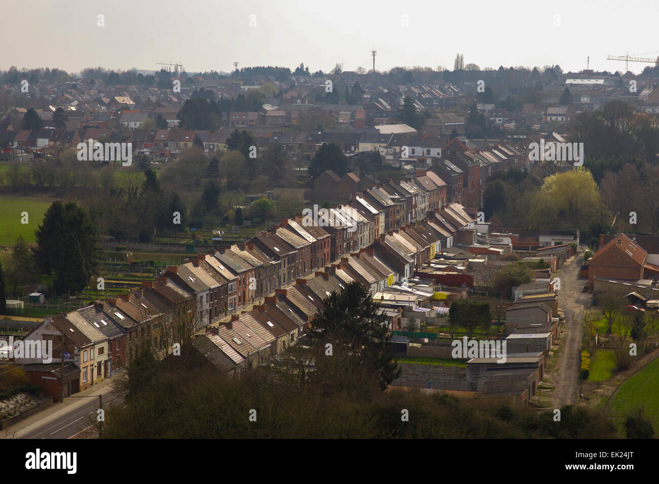 Landscape in frameries belgium borinage hi-res stock photography and ...