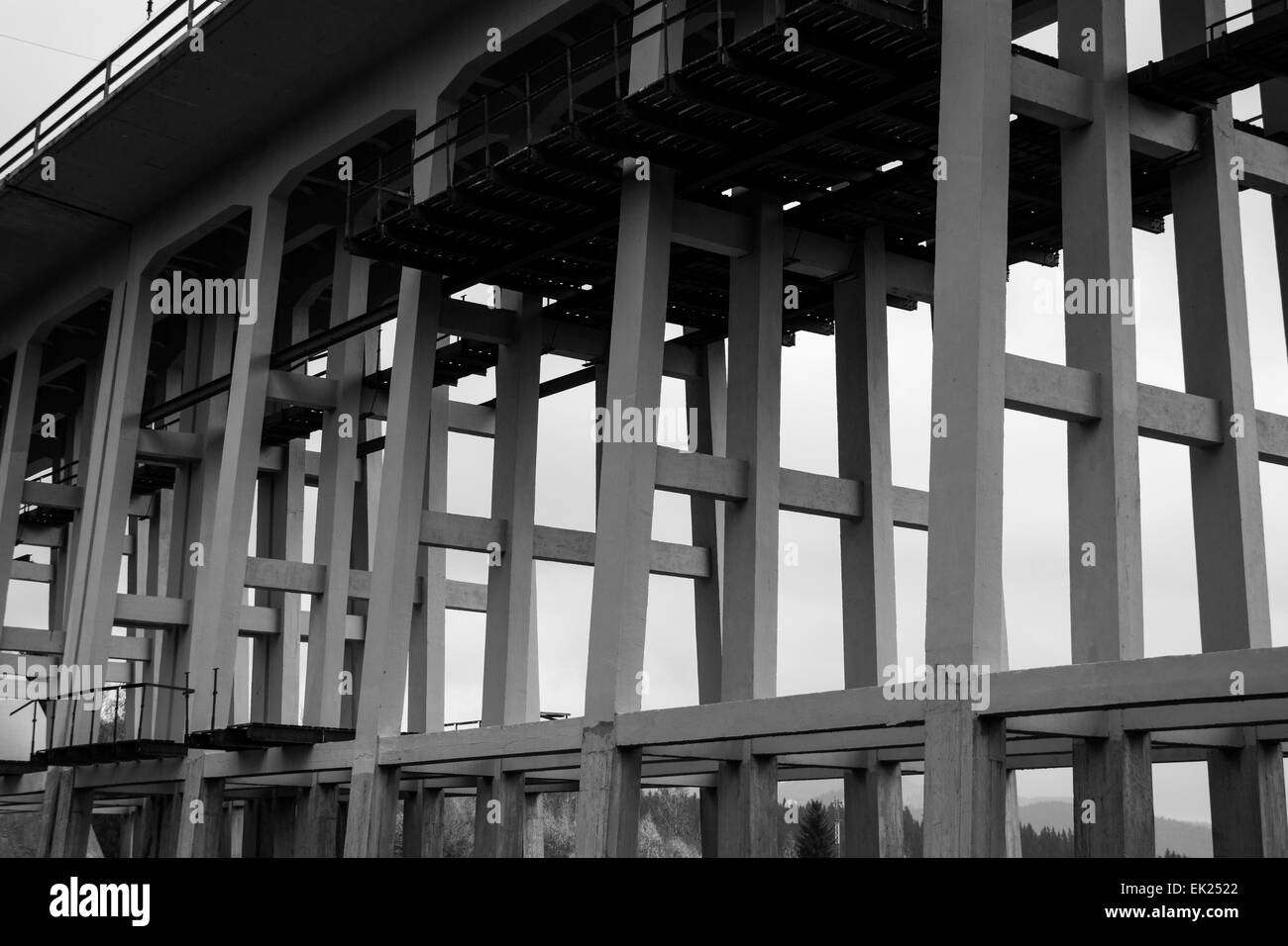 Steel viaduct structure hi-res stock photography and images - Alamy