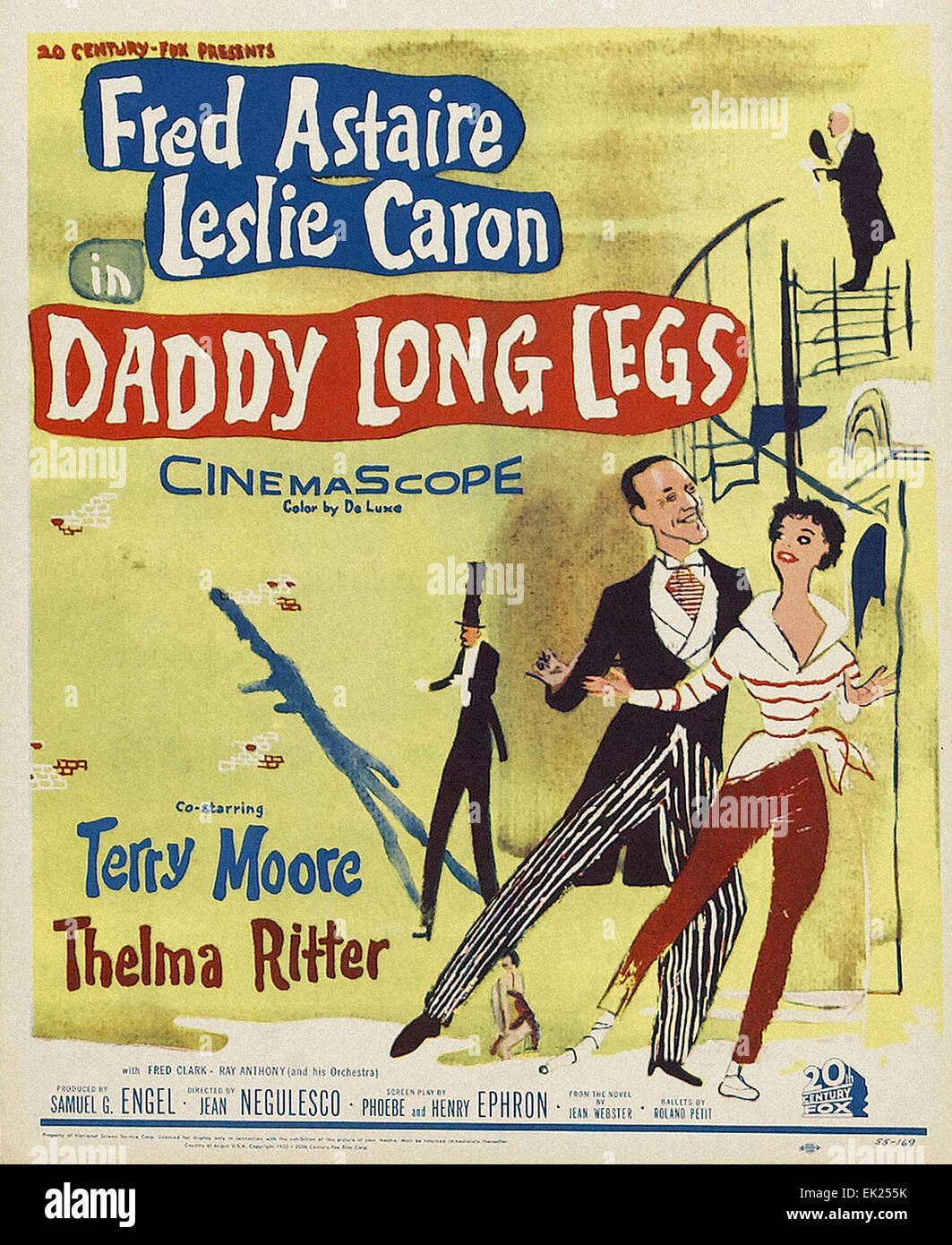 Daddy long legs 1955 movie hi-res stock photography and images - Alamy