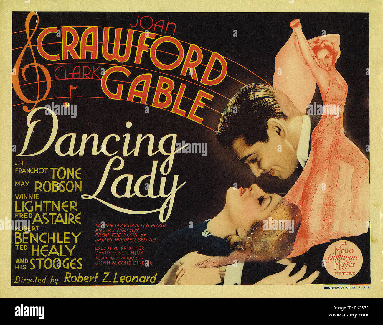 Dancing Lady - Movie Poster Stock Photo - Alamy