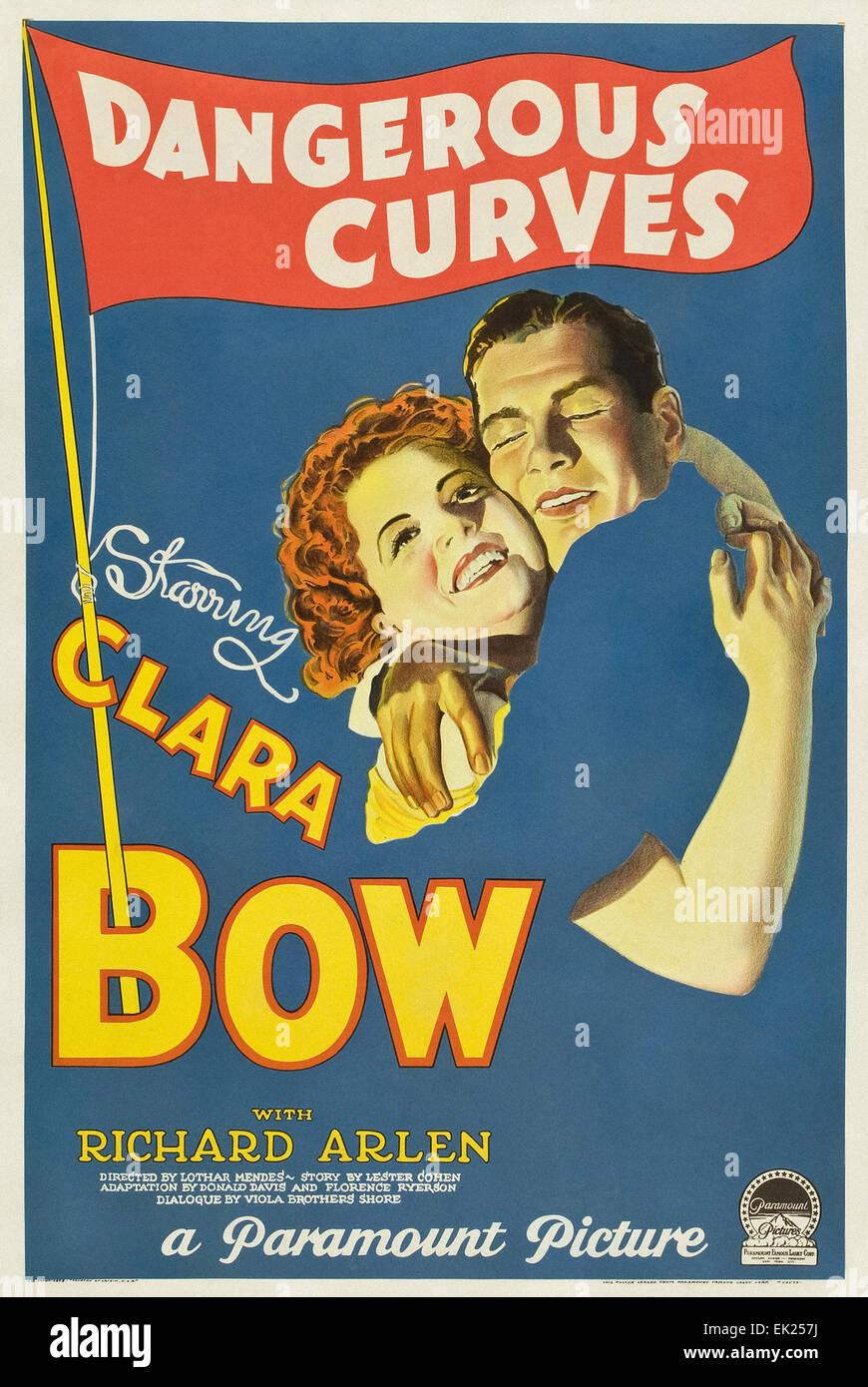 Dangerous Curves - Movie Poster Stock Photo - Alamy