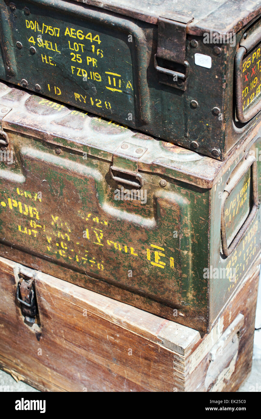 World war ii ammo box hi-res stock photography and images - Alamy