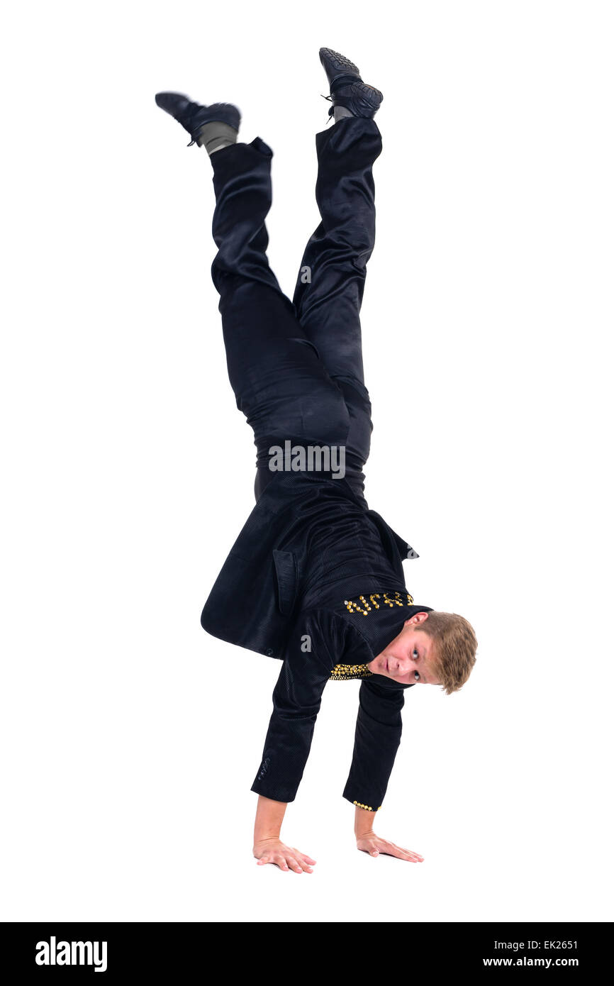 Disco dancer showing some movements Stock Photo - Alamy